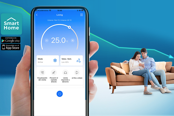 Aire Acondicionado Midea 18.000 BTU - Inverter WIFI ECOMASTER AI – Mi ...
